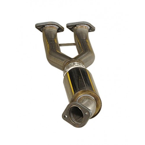 Piper exhaust Nissan GTR R35 Y pipe, cat bypass pipe without silencer ...