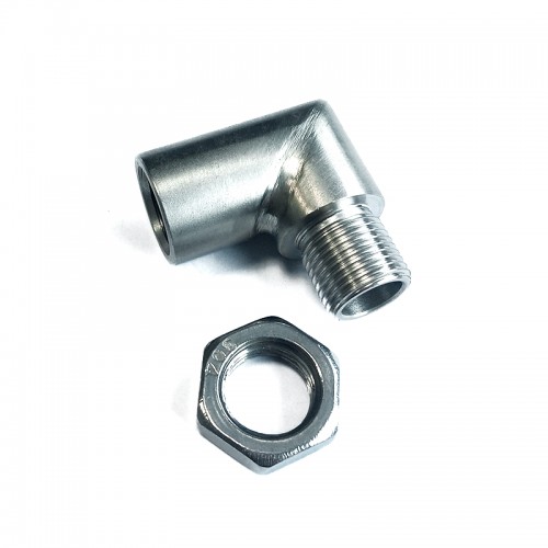 Angled 90 degree O2 Oxygen Lambda Sensor Extension Emulator Fooler ...